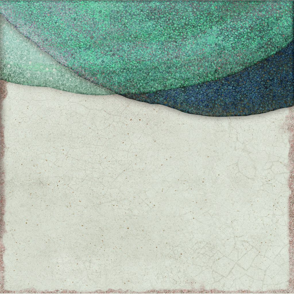 Pottery Cosmic Square Natural - Decorative Materials