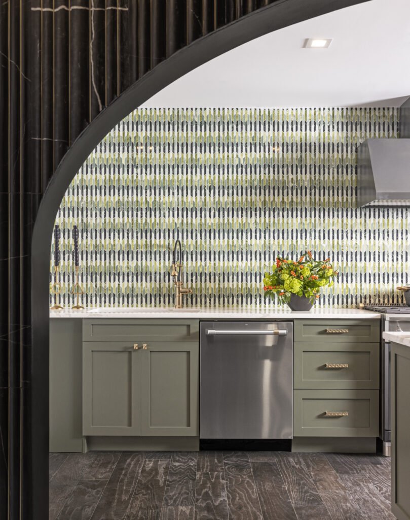 Tappeti Green Blend Mosaic Kitchen - Decorative Materials