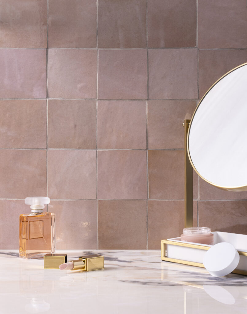 Zellige Rose Wall Tile - Decorative Materials